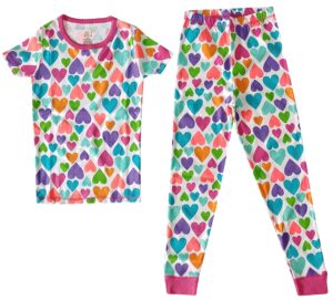 just love cotton pajamas sets for girls 34617-10532-10-12