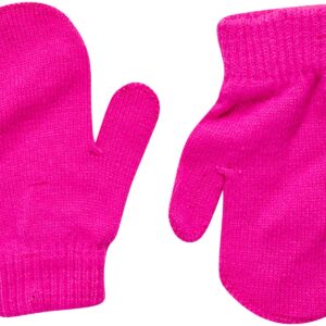 Nickelodeon Girls' JoJo Siwa or Paw Patrol Winter Hat, Gloves or Mittens, and Gaiter Set (2-7), Size Age 2-4, Paw Patrol, Mittens