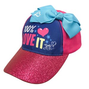 nickelodeon jojo siwa love it girls baseball cap hat age 4-7 blue