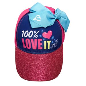 Nickelodeon JoJo Siwa Love IT Girls Baseball Cap Hat Age 4-7 Blue