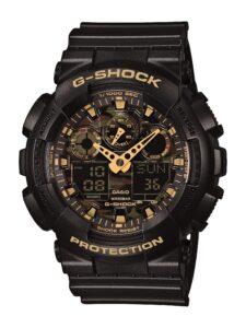 casio men's ga-100cf-1a9cr g-shock camouflage watch with black resin band