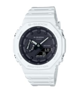 g-shock ga2100-7a white one size