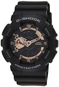 casio men's ga110rg-1a g-shock black watch