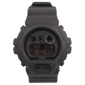 casio g-shock men's black out basic series all black resin watch dw6900bb-1