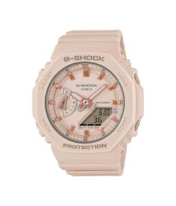 g-shock womens gmas2100-4a pink/rose gold one size