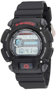 casio dw9052-1v g shock - digital -200m wr- red accents