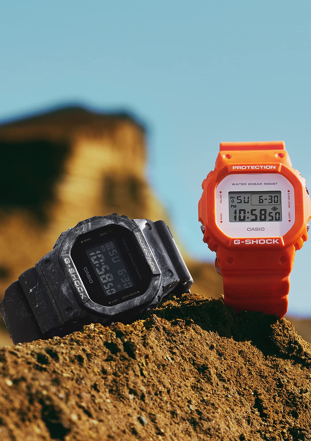 CASIO G-Shock Watch DW-5600WS-4JF [G-Shock 20 ATM Water Resistant Smoky sea face]