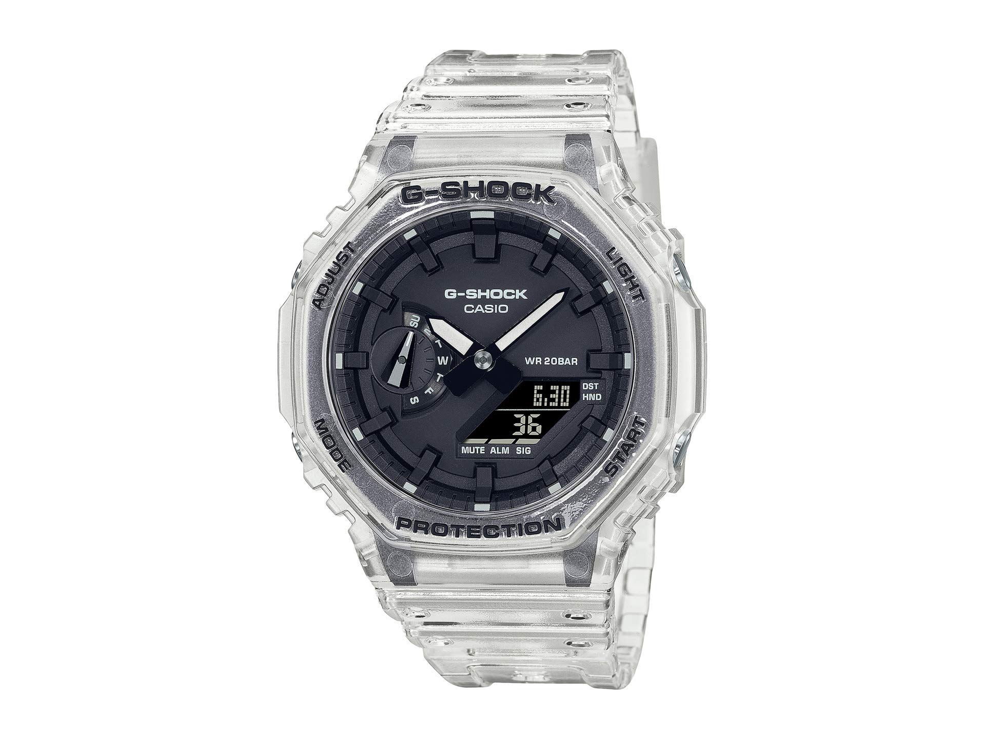 G-Shock Women GA2100SKE-7A Transparent/Black One Size