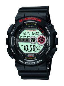 casio g shock men's gd-100-1acr g-shock digital display quartz black watch