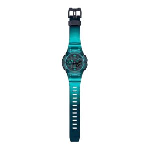 Casio G-Shock Men's GAB001G-2A Clear Green Analog-Digital Watch