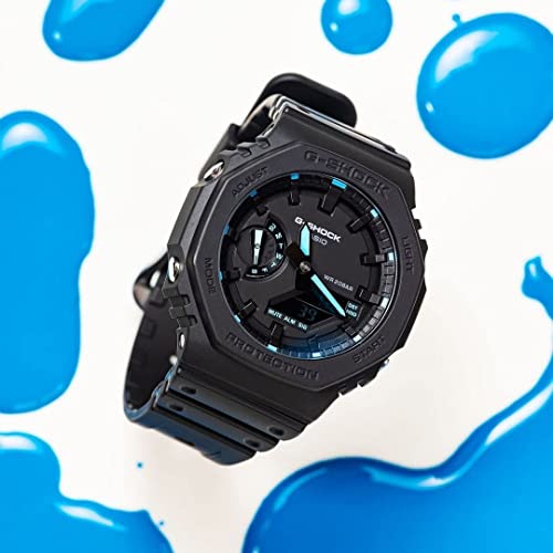 G-Shock GA2100-1A2 Neon Accent Watch, Blue