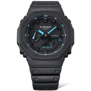 G-Shock GA2100-1A2 Neon Accent Watch, Blue