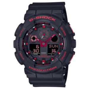 g-shock reloj casio ga-100bnr-1aer resina hombre