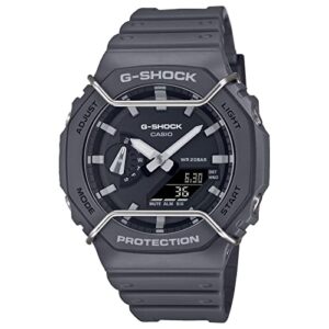 g-shock casio analog-digital protector carbon core guard black resin strap watch | ga2100pts-8a