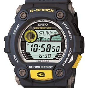 Casio Men's XL Rescue Series G-Shock Quartz 200M WR Shock Resistant Resin Color: Blue (Model G-7900-2CR)