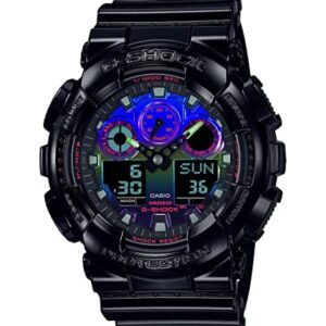 G-Shock GA100RGB-1A Black One Size