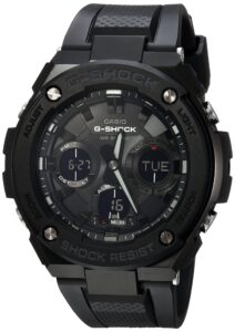 casio men's gst-s100g-1bcr g shock analog-digital display quartz black watch