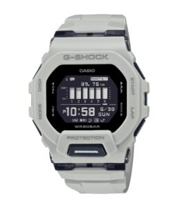 g-shock gbd200uu-9 shock move white one size