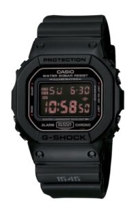 casio men's dw5600ms-1cr g-force military concept black digital watch