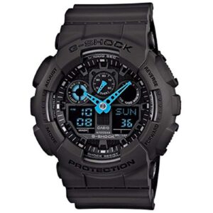 casio mens g shock analog-digital sport quartz watch nwt ga-100c-8a