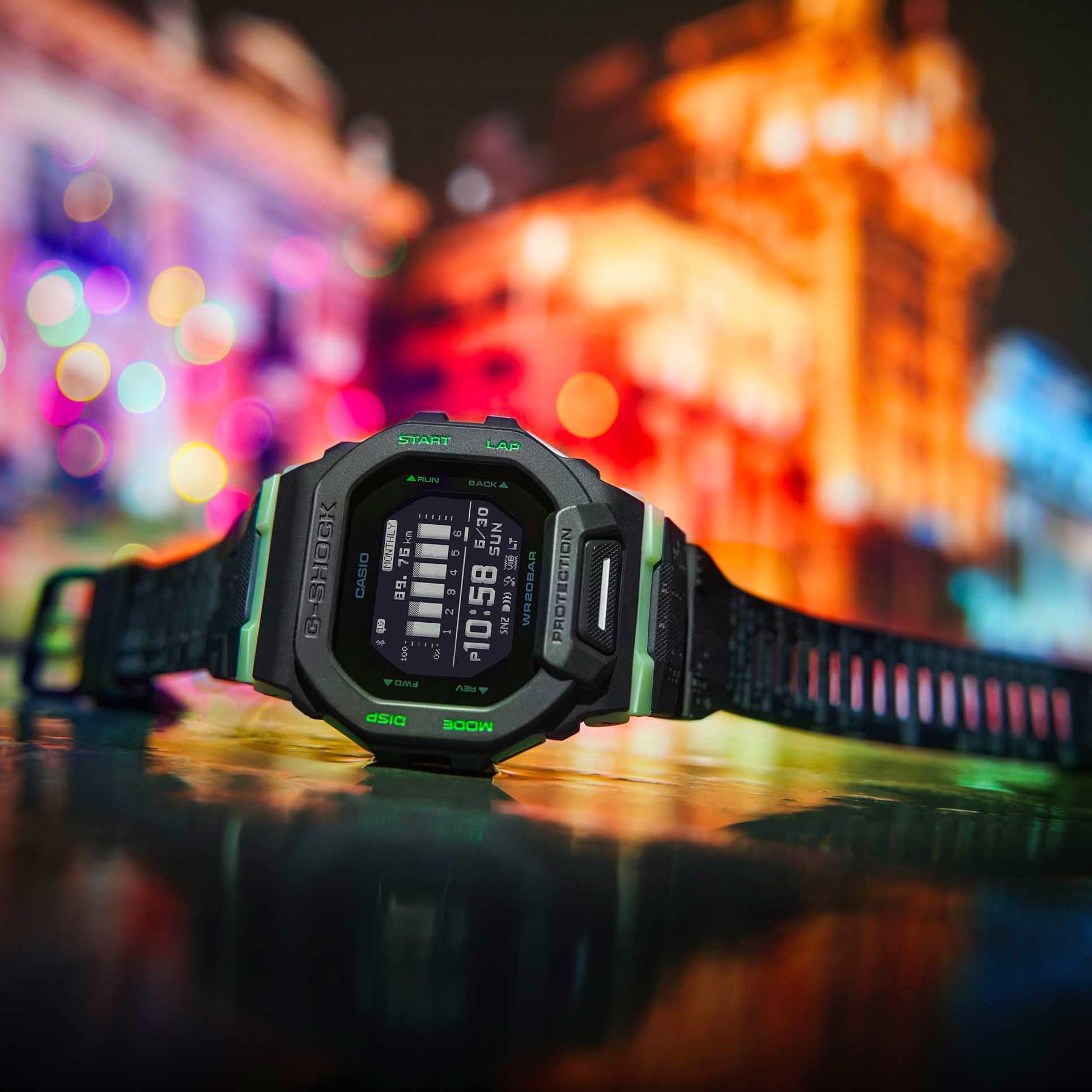 G-Shock LIMITED GBD200LM-1 MIDNIGHT CITY RUN