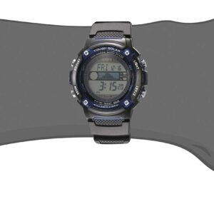 Casio Men's WS210H-1AVCF Tough Solar-Powered Tide and Moon Digital Sport Wa,tch