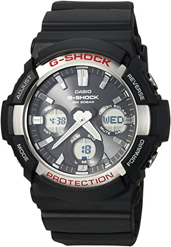 Casio Men's GAS-100-1ACR G SHOCK Analog-Digital Display Quartz Black Watch