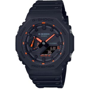 casio ga-2100-1a4er black resin digital quartz unisex watch