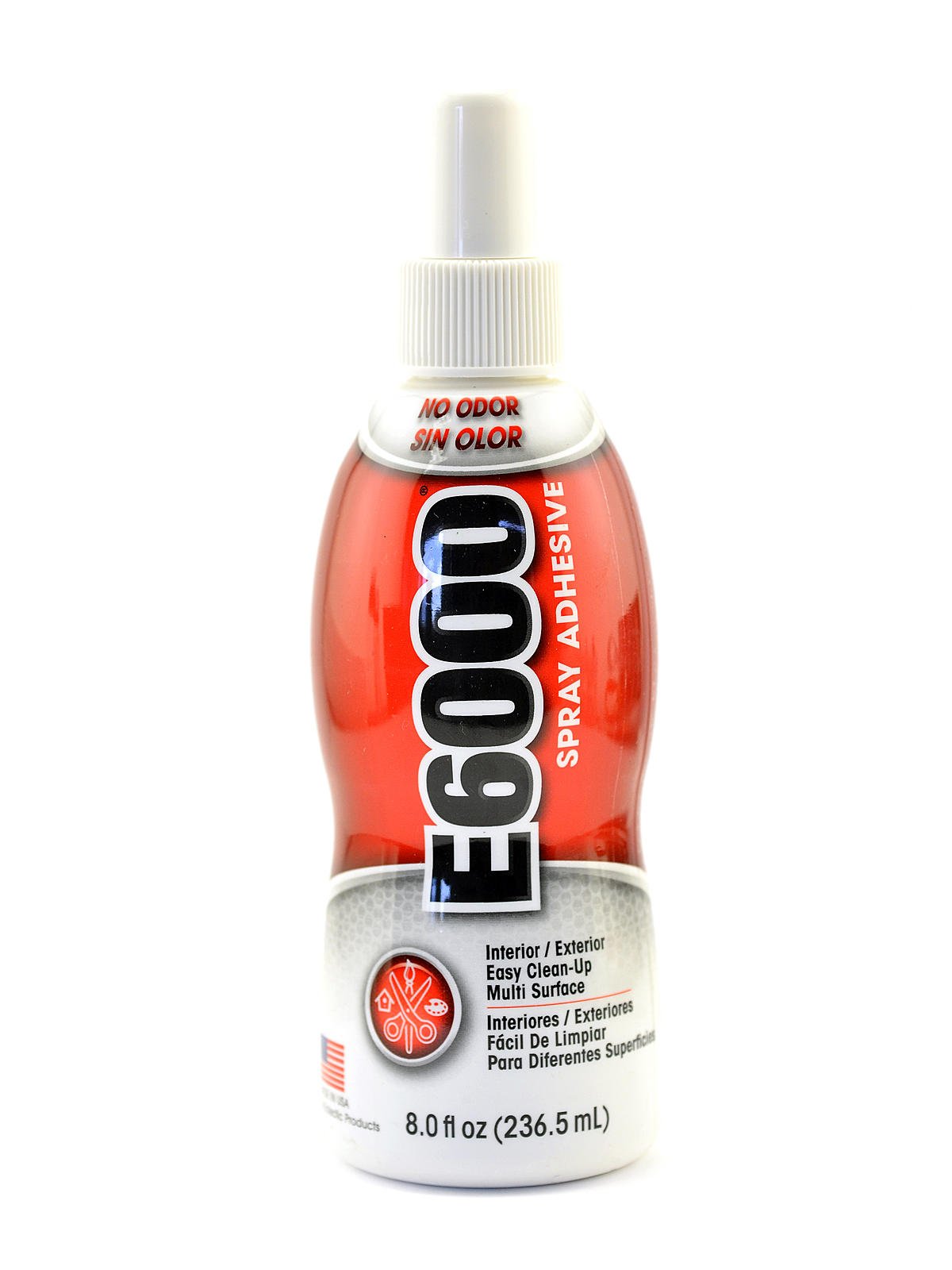 Eclectic Products E-6000 Spray Adhesive 8 oz. bottle [PACK OF 2 ]