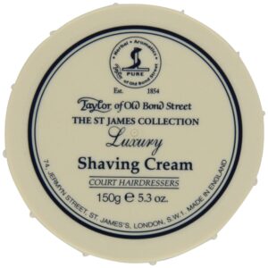 taylor of old bond street st. james shaving cream bowl, 5.3-ounce st james collection 01015