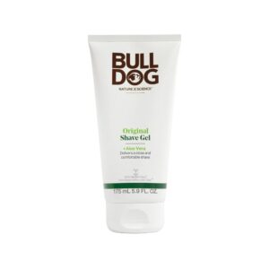 bulldog mens skincare and grooming original shave gel, 5.9 ounce