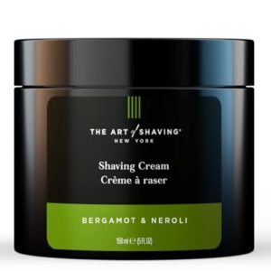 The Art of Shaving Bergamot & Neroli Shaving Cream for Men – Protects Against Irritation and Razor Burn – Hydrates and Nourishes Dry Skin – Clinically Tested for Sensitive Skin – 5 oz