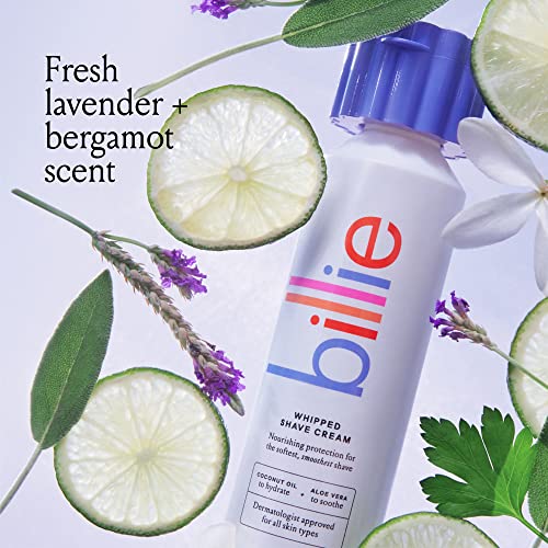 Billie Whipped Shave Cream - Lavender & Bergamot Scent - 6.5 fl oz