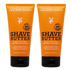 van der hagen shave butter 6 oz (pack of 2)