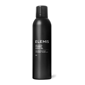 elemis ice cool foaming shave gel for men, 6.7 fl oz