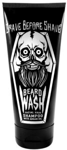 grave before shave™ beard wash shampoo 6oz. tube