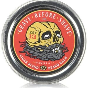 Grave Before Shave™ Cigar Blend Beard Balm (Cigar/Vanilla scent) (2 oz.)