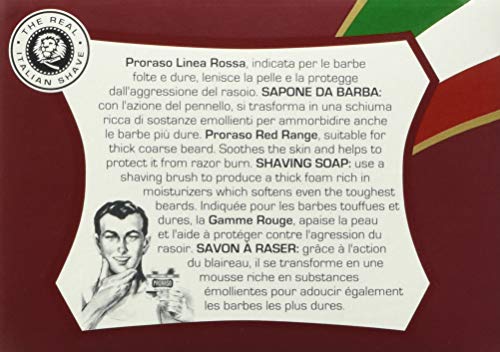 Proraso Shaving Soap in a Bowl, Moisturizing and Nourishing for Coarse Beards, 5.2 Oz