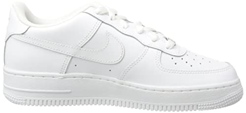 Nike boy's Basketball Shoe, white, 36 EU