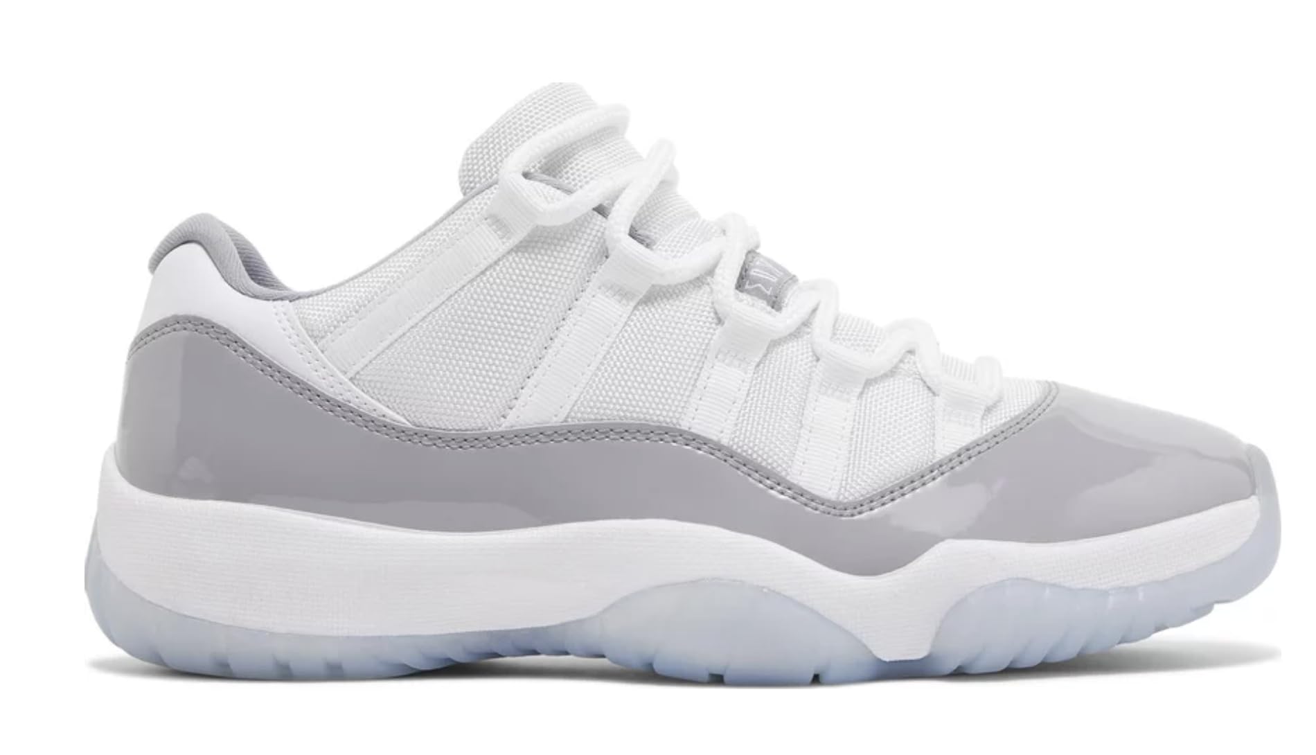 NIKE Jordan Mens Air 11 Low AV2187 140 Cement - Size 13 White/University Blue/Cement Grey