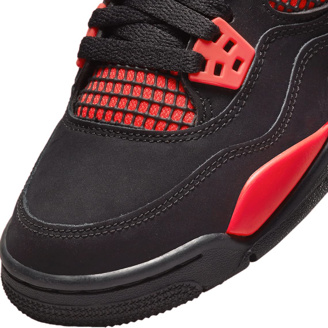 Nike Jordan Toddler Air Jordan 4 Retro TD BQ7670 016 Red Thunder - Size 5C Black/White-red 5 Toddler