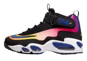 nike mens air griffey max 1, black/concord/yellow strike/co, 9