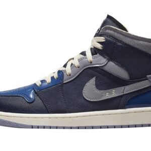 Jordan Mens Air Jordan 1 Mid SE Craft DR8868 400 Obsidian - Size 10