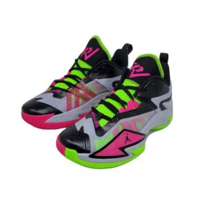 Nike - Air Jordan Westbrook One Take 3, Wolf Grey/Pink Prime, 7 M US