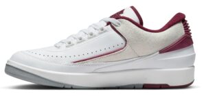 jordan men's 2 retro low cherrywood white/cherrywood red (dv9956 103) - 10