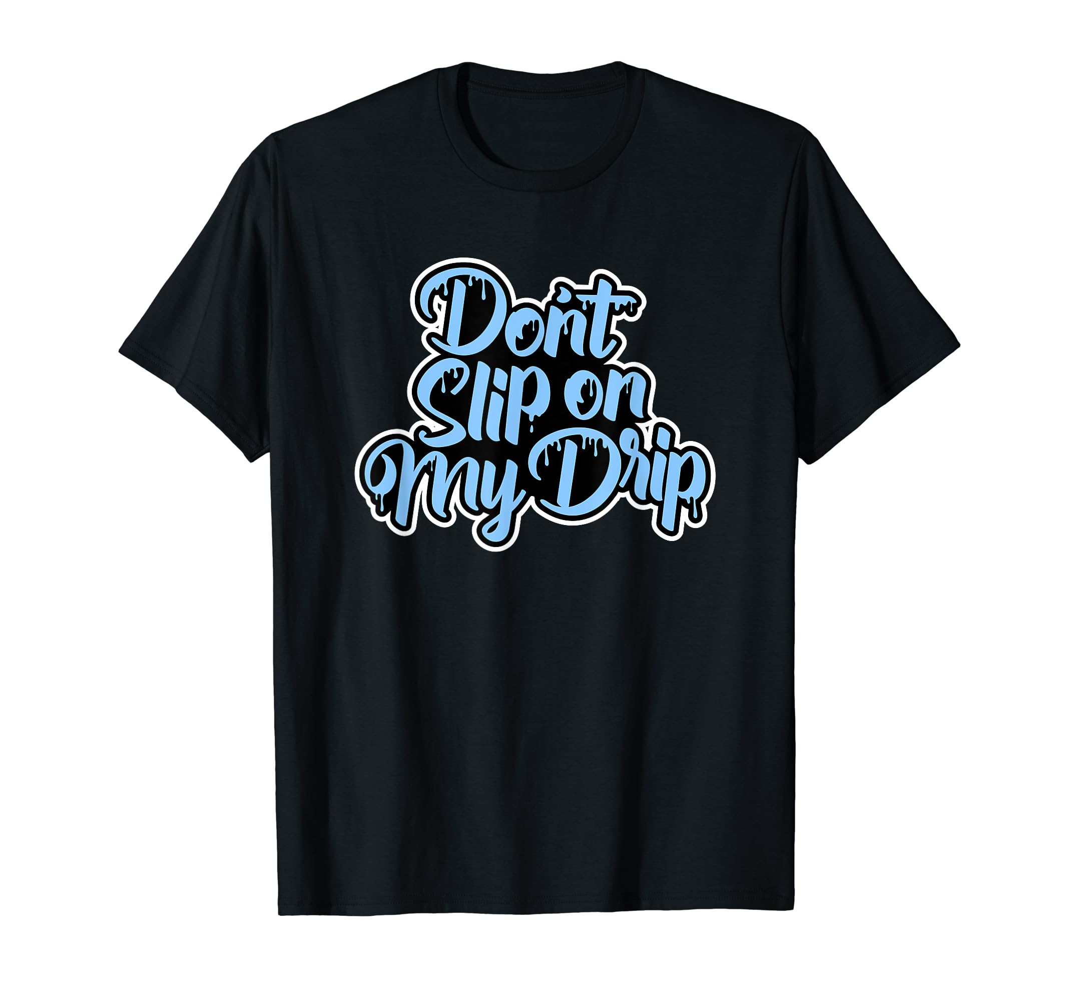 Concrete And Luxury Don't slip University Blue T-Shirt