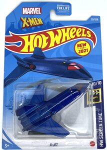 hot wheels - x-jet - hw screen time 10/10 [blue] 221/250