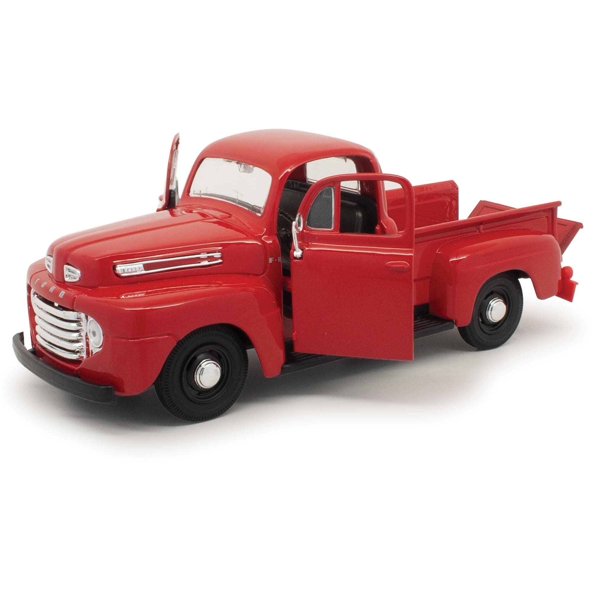 Maisto 1948 Ford F-1 Pickup Truck, Red 31935-1/25 Scale Diecast Model Toy Car