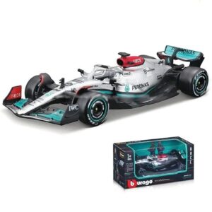 jodiyaah 1:43 2022 f1 mercedes-amg team w13 #44 lewis hamilton #63 georage russell alloy luxury vehicle diecast cars model toy (2022 w13 no.44)