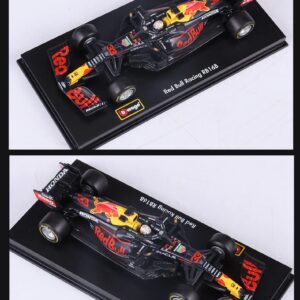 pchmodel 1:43 F1 RB16B Red Bull Racing Car 2021 NO.33 &11 Alloy Luxury Vehicle Diecast Cars Model Toy Collection by Bburago 38056 (RB16B NO.33 Hardcover Edition)